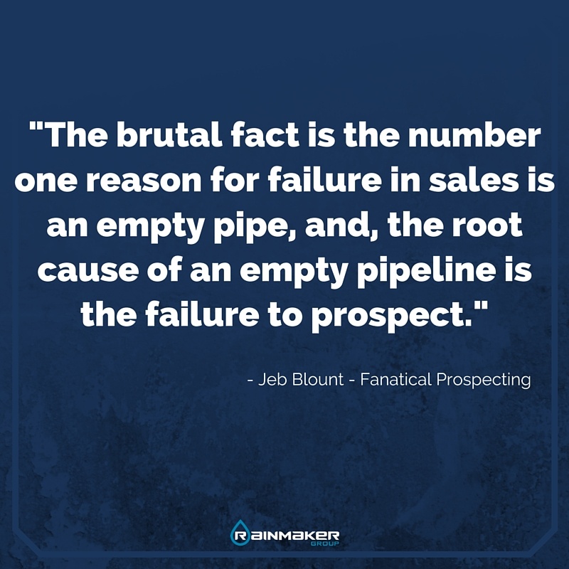 Your Company Has a Prospecting Problem